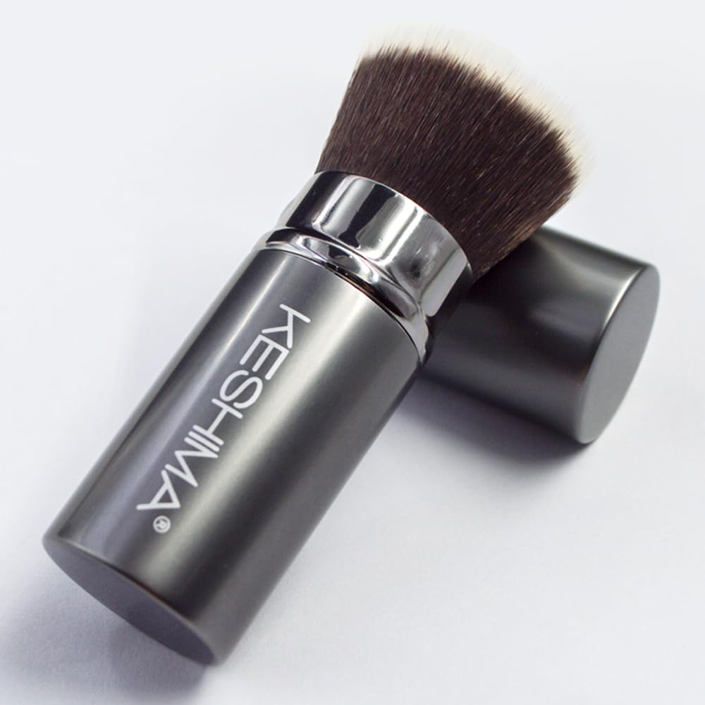Retractable Flat Top Kabuki Brush – Keshima